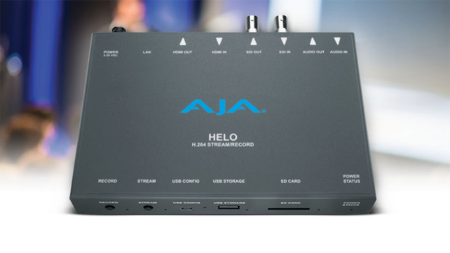 Inizia la distribuzione di AJA HELO ! | VideoCine2000
