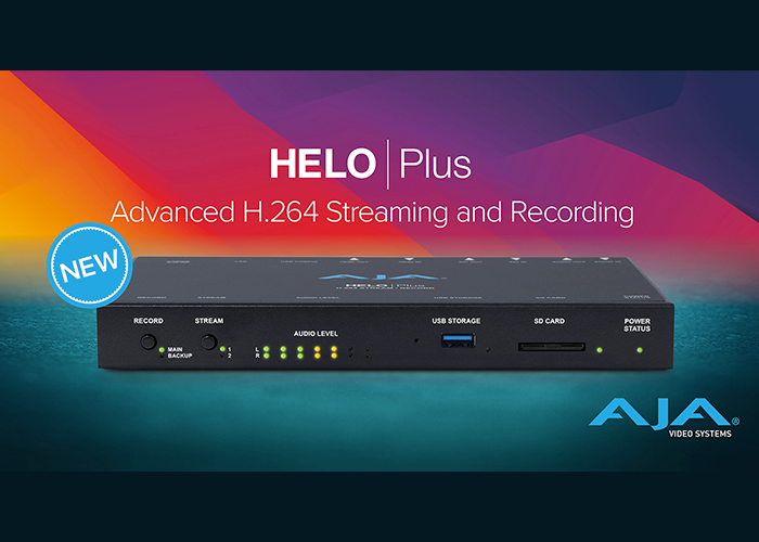 AJA annuncia HELO Plus | VideoCine2000